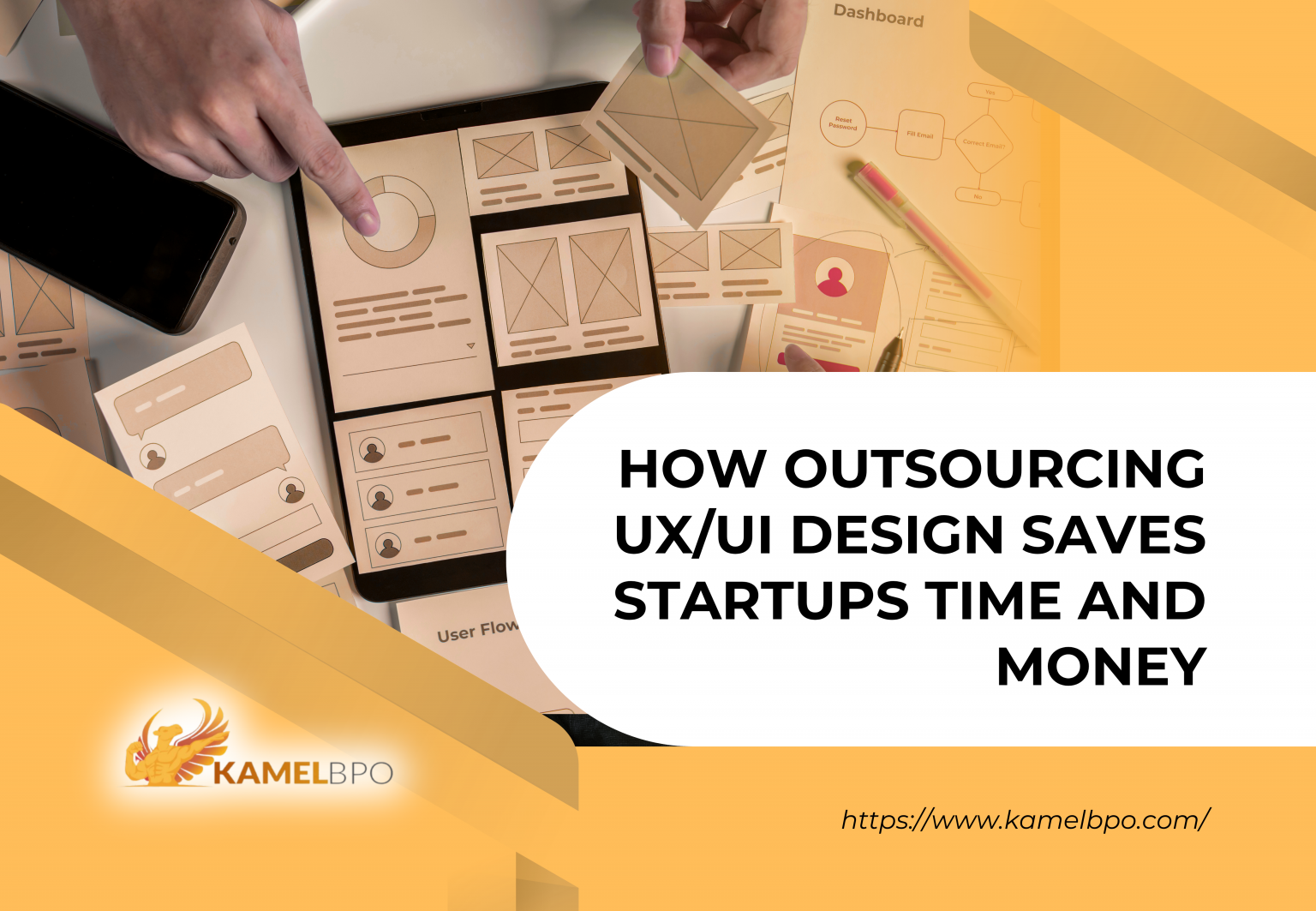 Outsourcing UX/UI Design: Save Time, and Cut Costs